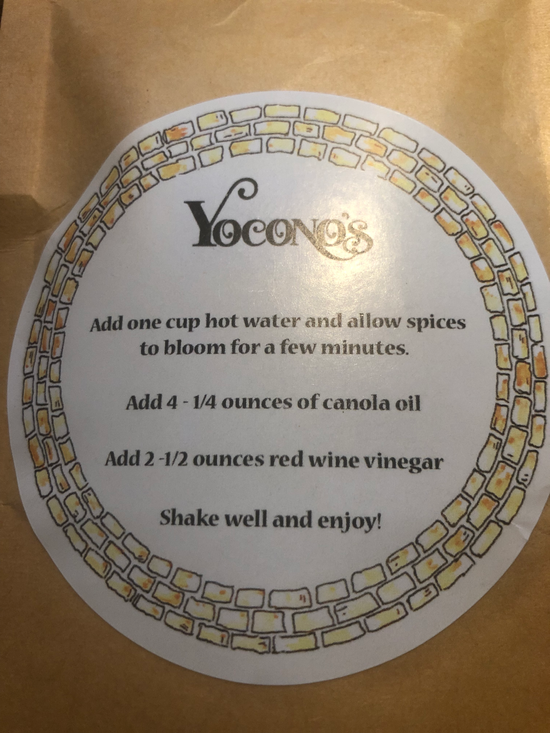 Yocono's Italian Dressing – Made in Akron